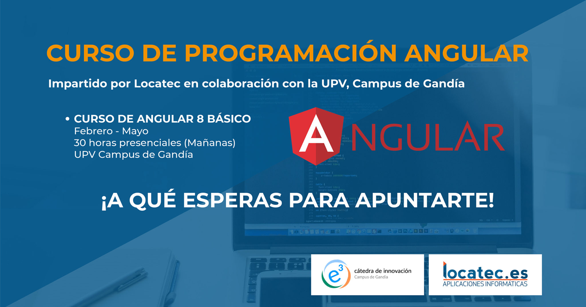 Curso de Programación Angular 8 – Básico y Avanzado – Cátedra de innovación